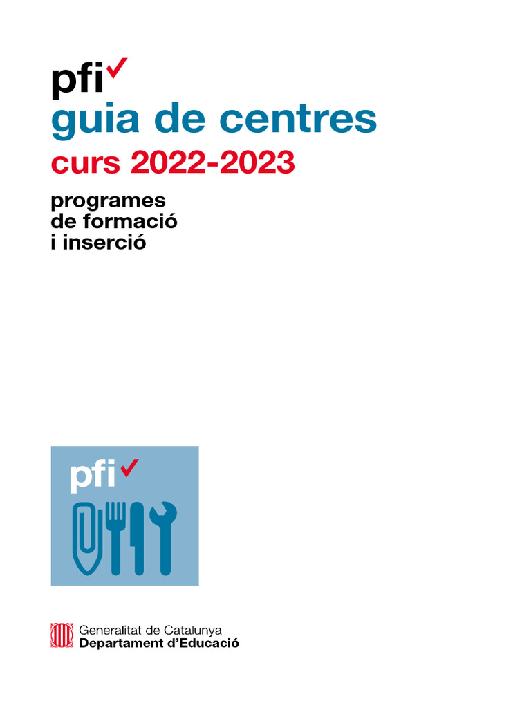 Guia Pfi Centres | PDF