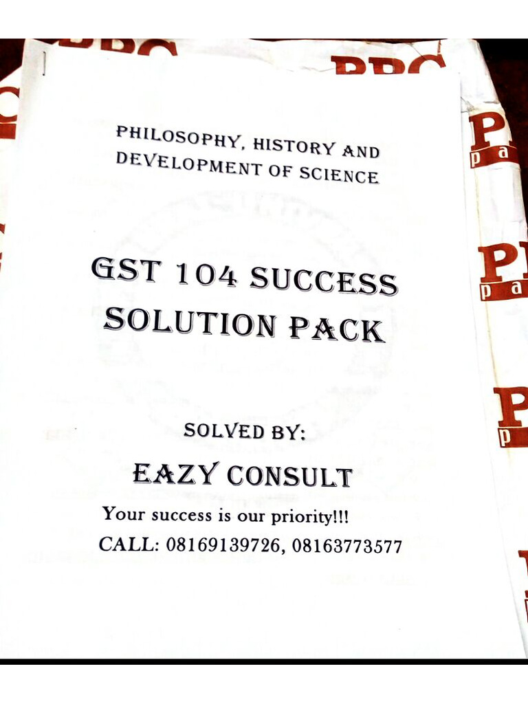 GST 104 Philosophy | PDF