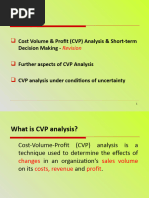 ACCA PM Formulas Reference Guide | PDF | Budget | Return On Investment