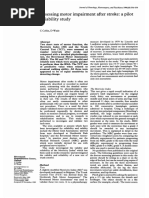 Trunk Control Test For Motor Assessment After Stroke | PDF | Science ...