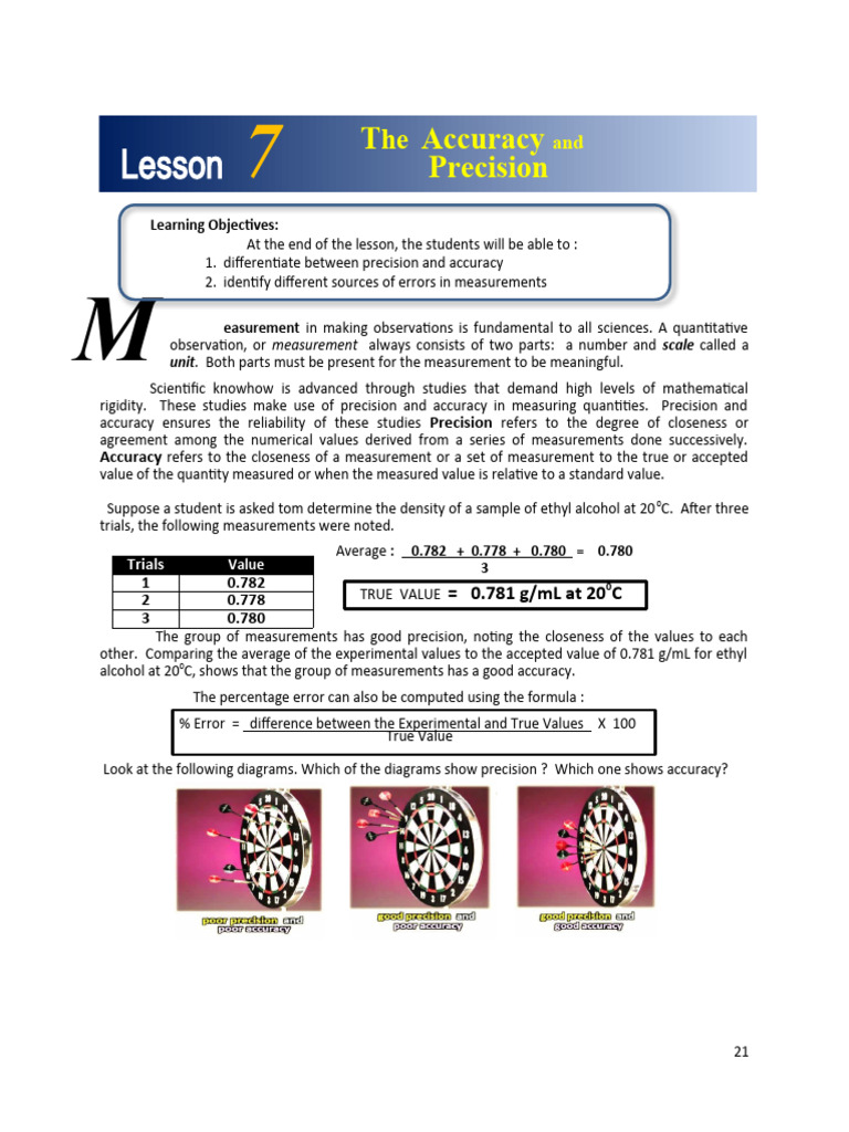 Unit 3 Lesson 7 To 9 For Chem 1 Final | PDF | Significant Figures ...