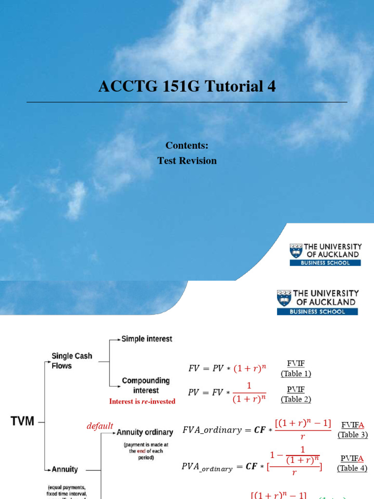 Tutorial 4 | PDF | Interest | Annual Percentage Rate
