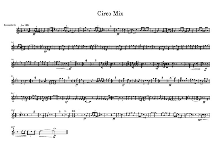 Circo Mix Trompeta Do | PDF