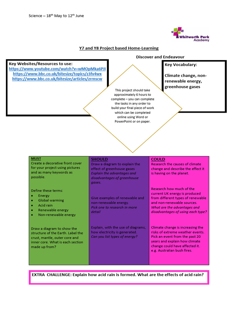 Global Warming Project Design Guide | PDF | Climate | Climate Change