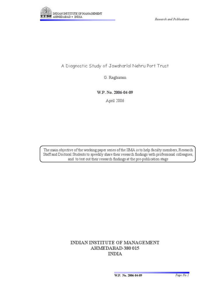JNPT | PDF