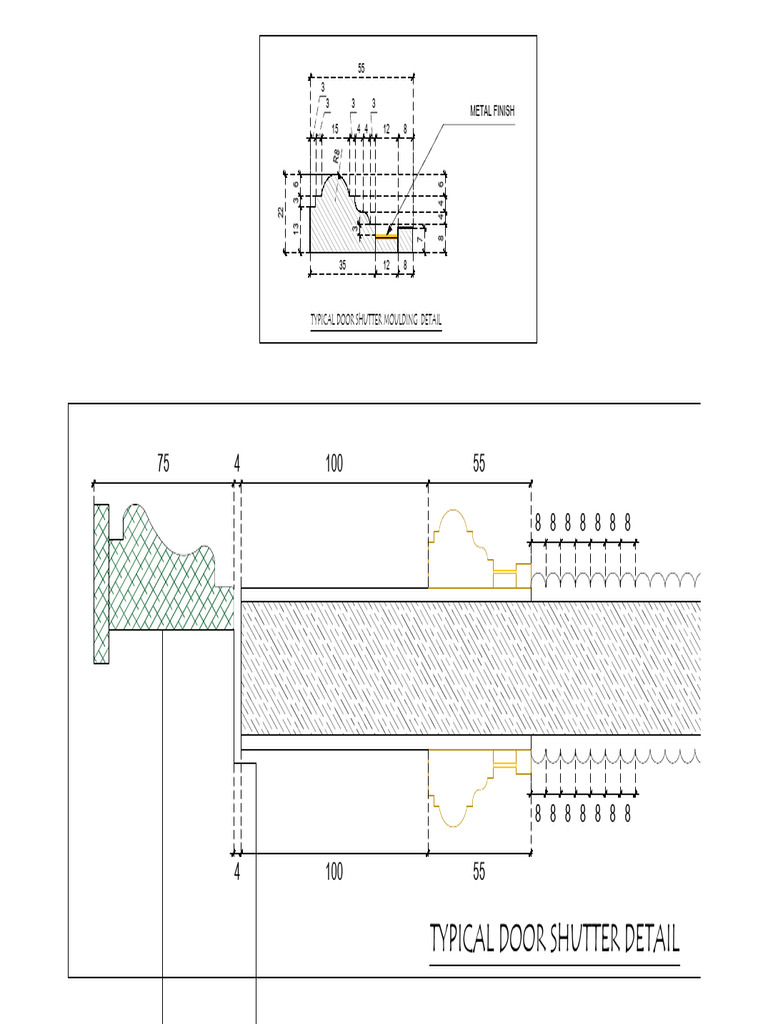 Door Shutter Detail Specifications | PDF