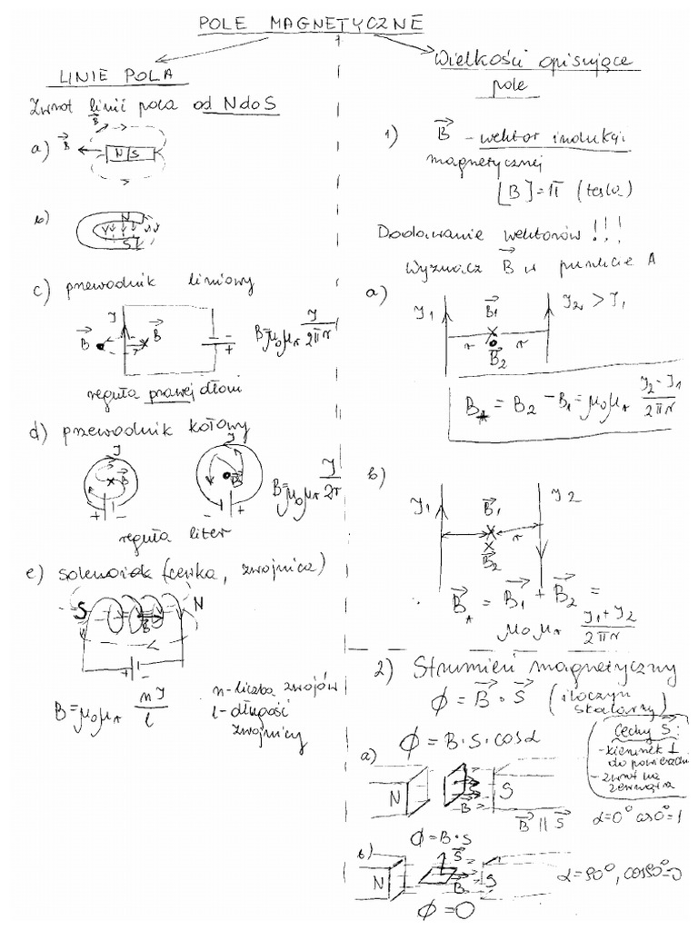 Pole Magnetyczne | PDF