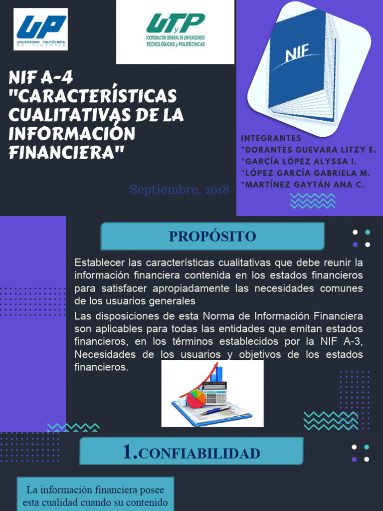 nif a 4 | PDF | Estado financiero