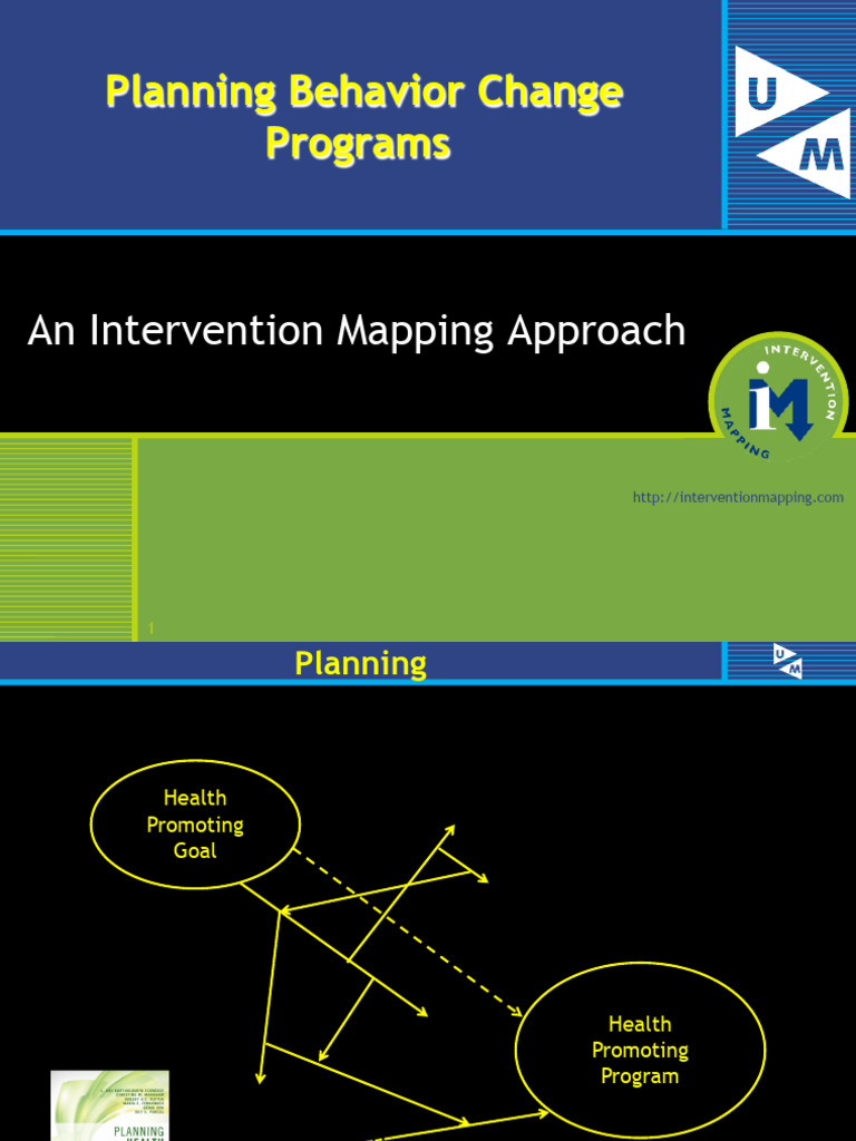 Intervention Mapping for Health Programs | PDF | Behavior | Program ...