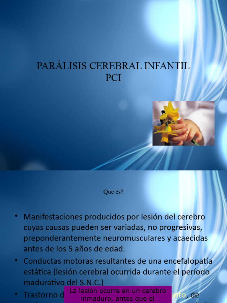 Guía Completa sobre Parálisis Cerebral Infantil | PDF | Parálisis ...
