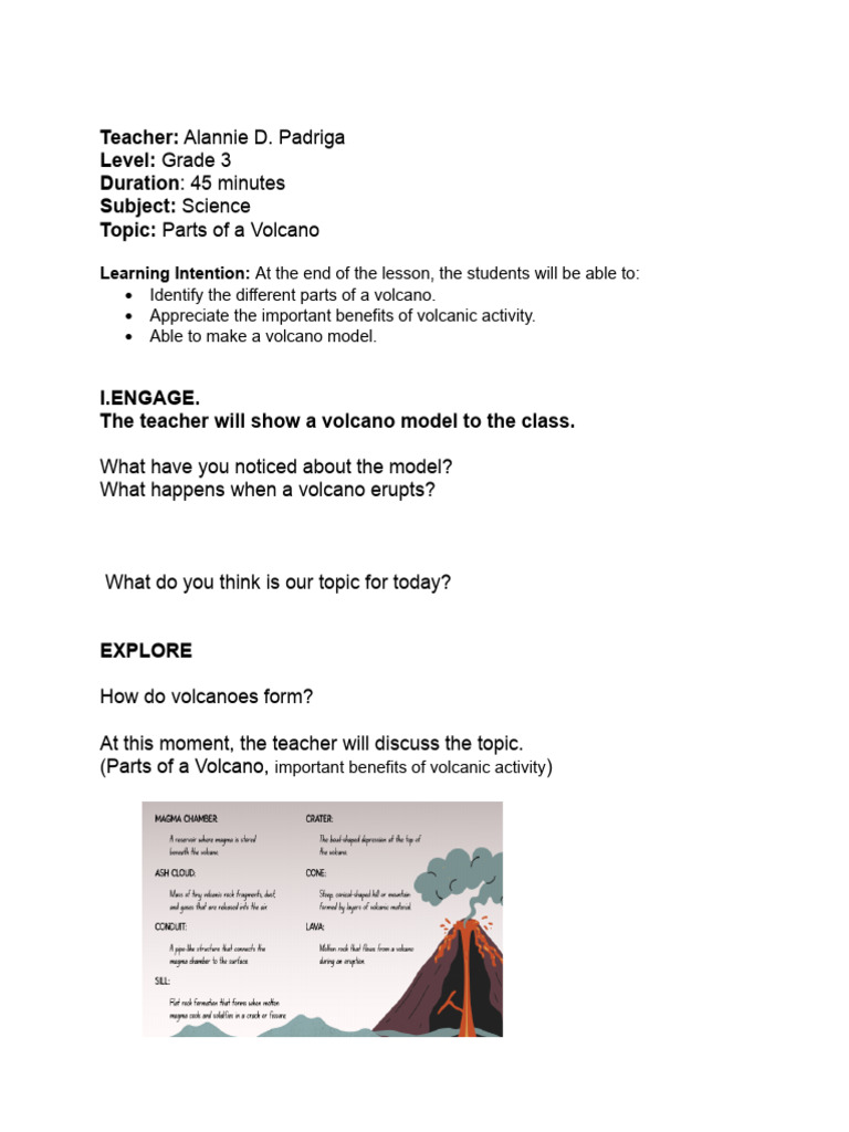 Volcanoes 2 | PDF | Volcano | Cognition