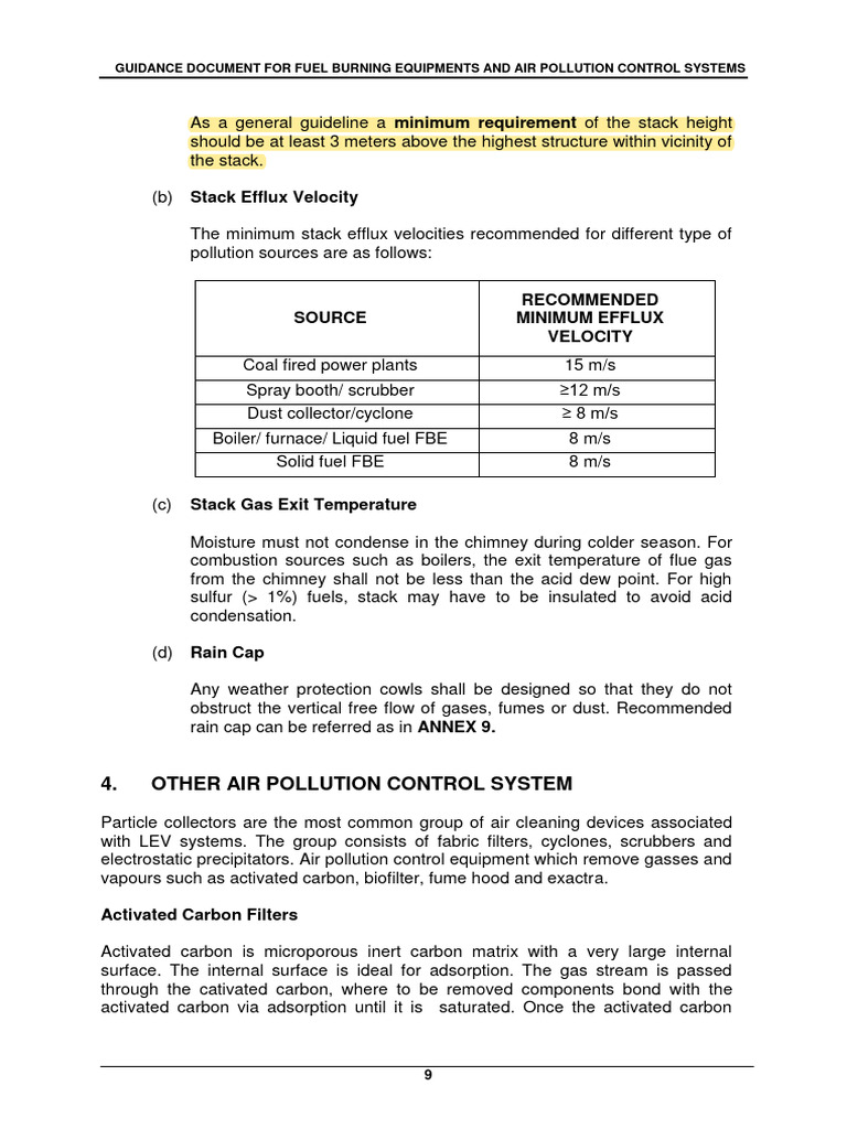 Fuel Burning Equipment & Pollution Control Guide | PDF