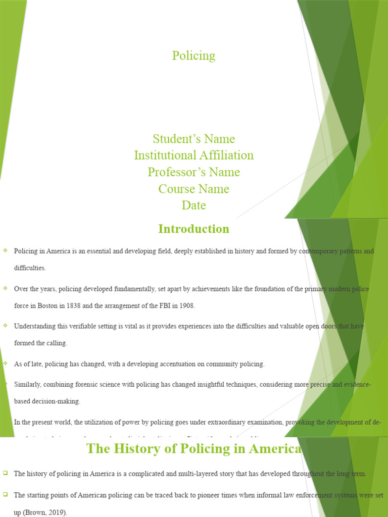 Order 6211482 Policing | PDF | Forensic Science | Community Policing
