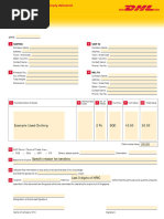 Air Waybill Form - Printable Template | PDF | Trade | Business