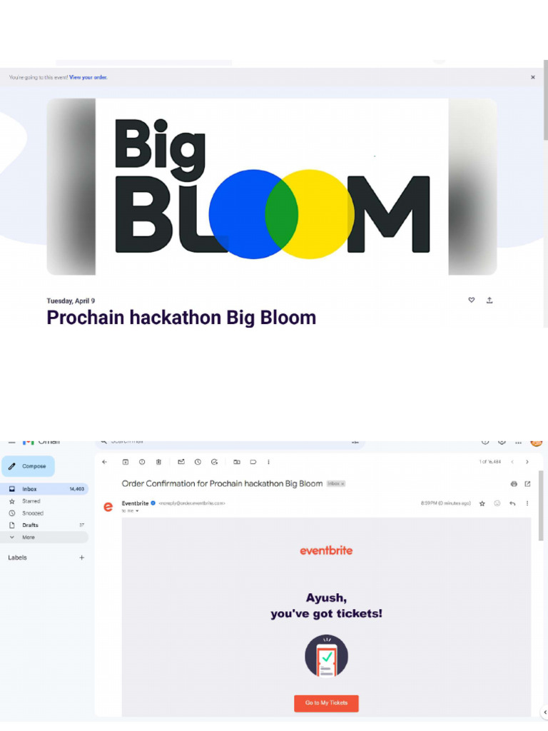 Prochain Hackathon Big Bloom | PDF