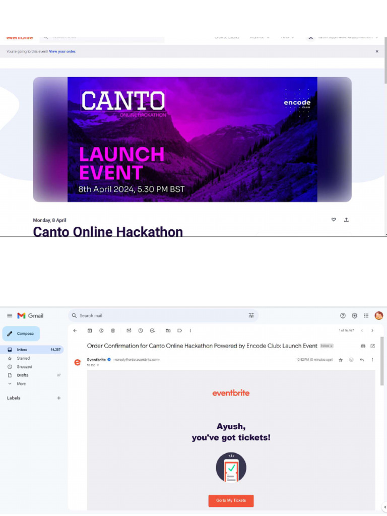 Canto Online Hackathon | PDF