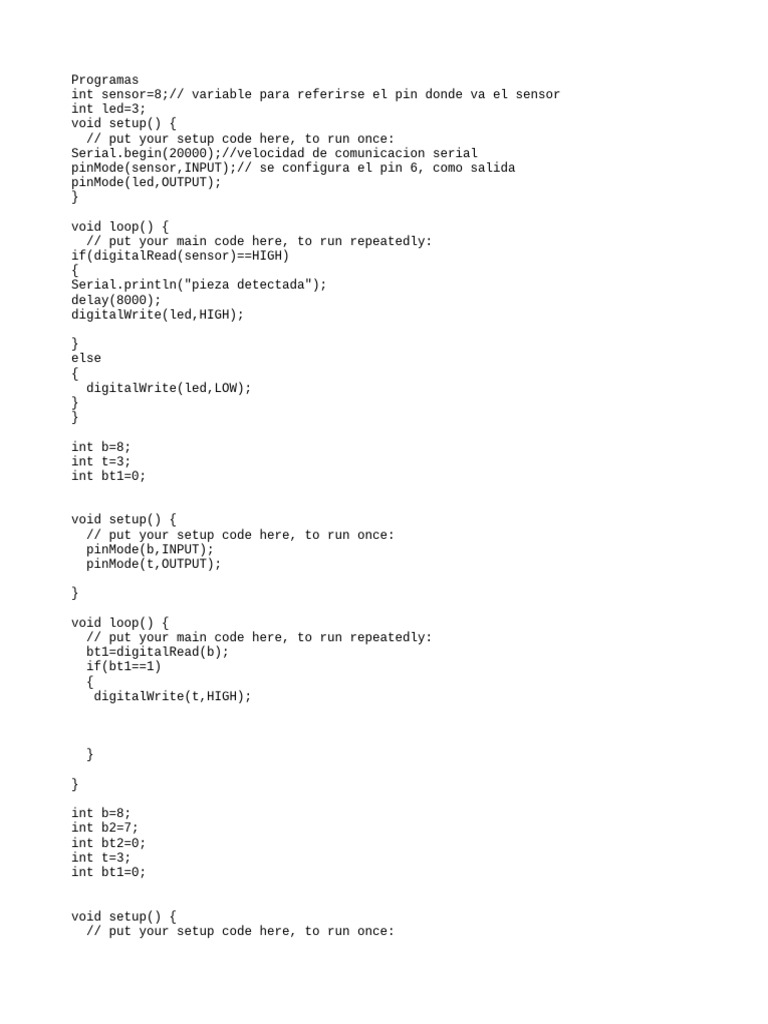 Programas de Micro | PDF | Computer Programming | Computer Engineering