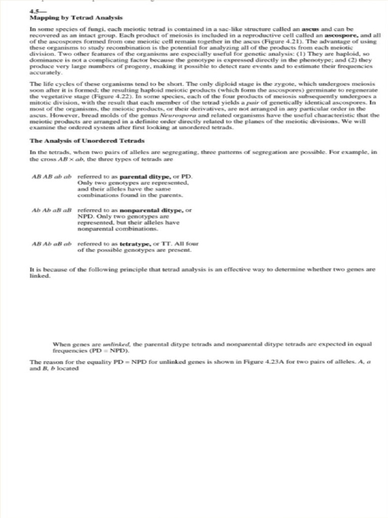 Tetrad Analysis | PDF