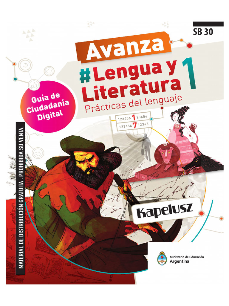 Avanza - Lengua y Literatura 1 - Editorial Kapelusz | PDF