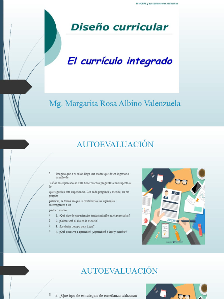 Curriculo Integrado | PDF | Plan de estudios | Aprendizaje