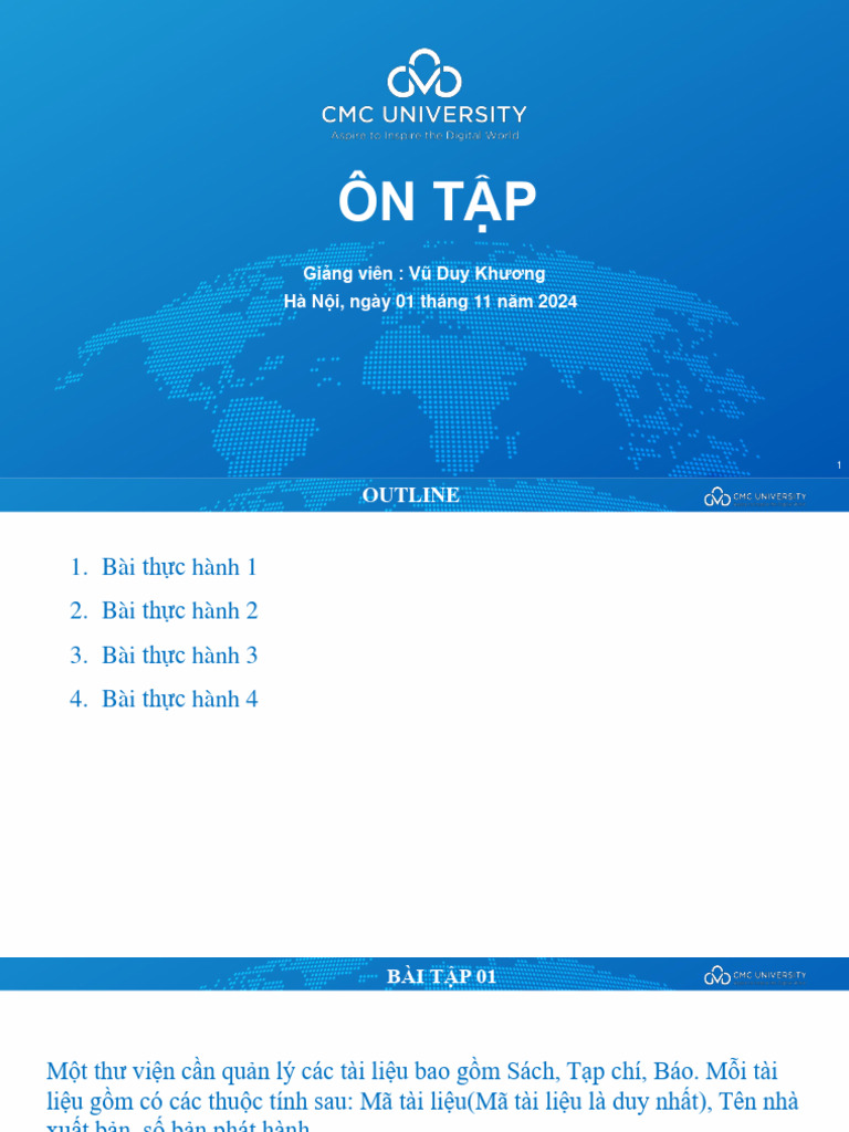 Slide Buoi09 Ontap | PDF