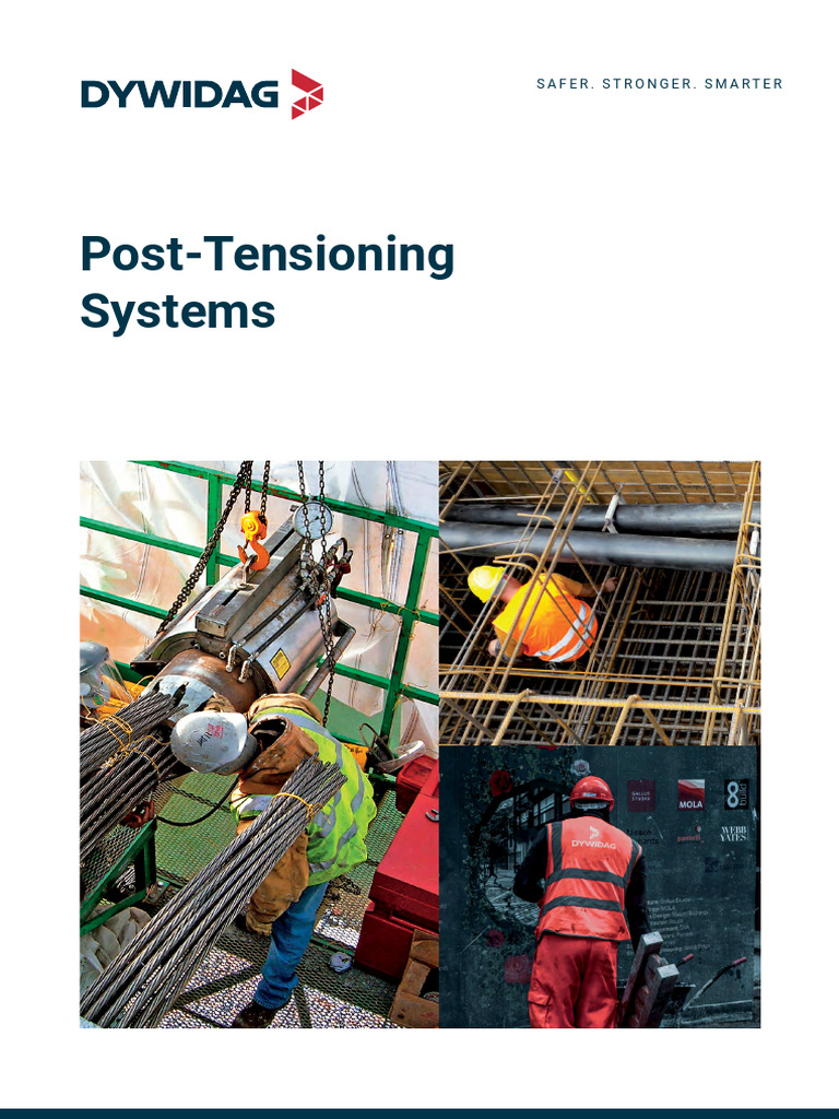 01 Dywidag Post Tensioning Brochure | PDF | Prestressed Concrete ...