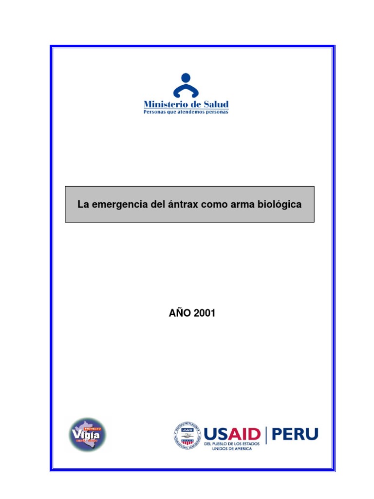 Antrax Como Arma Biologica | PDF | Ántrax | Elisa