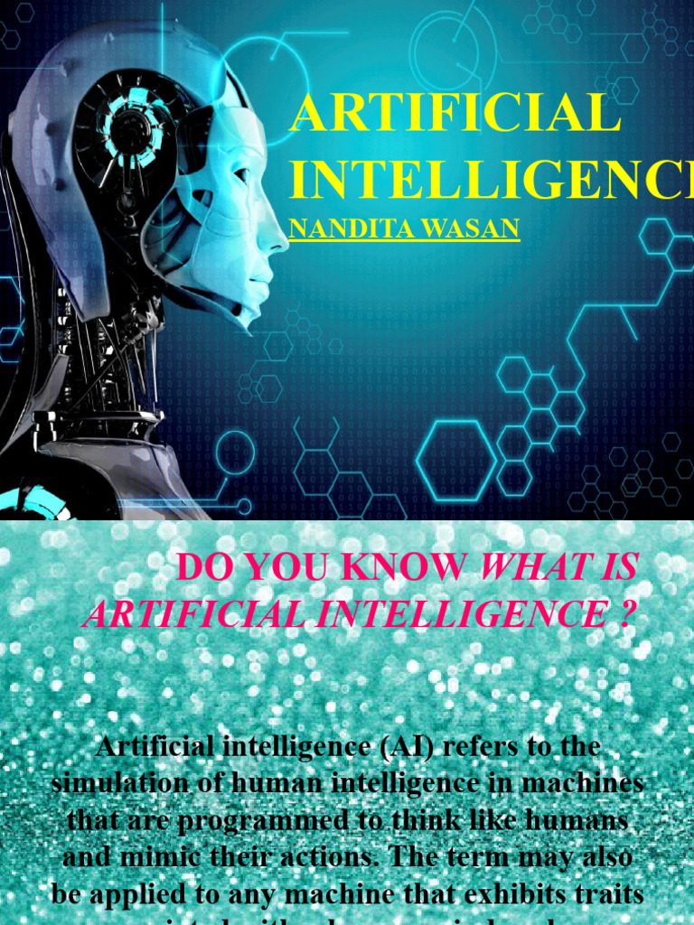 Artificial Intelligence PPT by Nandita | PDF | Artificial Intelligence | Intelligence (AI ...