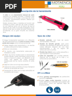 Uso Correcto Del Cutter | PDF