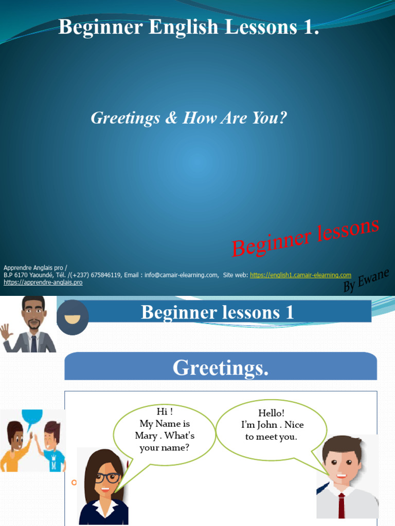 lessons-1 | PDF