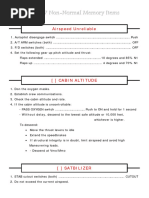 Boeing 787-8/9 Normal Procedures Checklist | PDF | Aerospace ...
