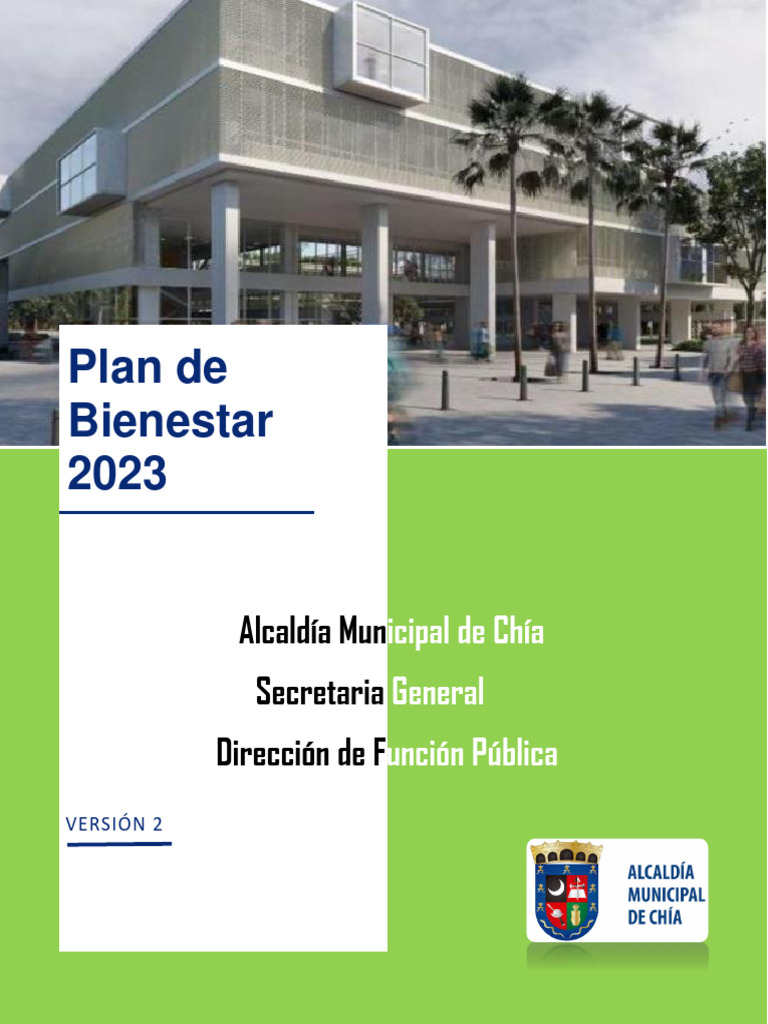 Plan de Bienestar Social e Incentivos 2023 Version 2 | PDF | Bienestar ...