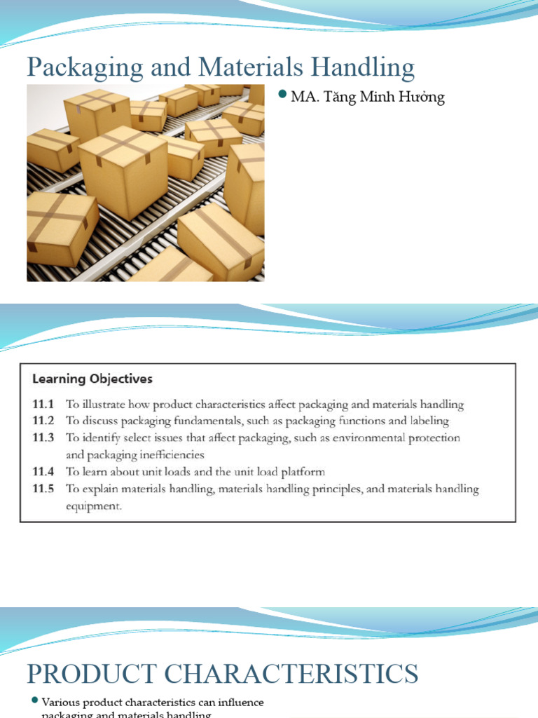 Chapter 6 | PDF | Pallet | Packaging And Labeling
