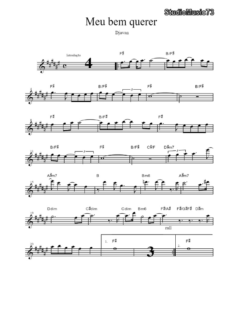 Meu Bem Querer | PDF