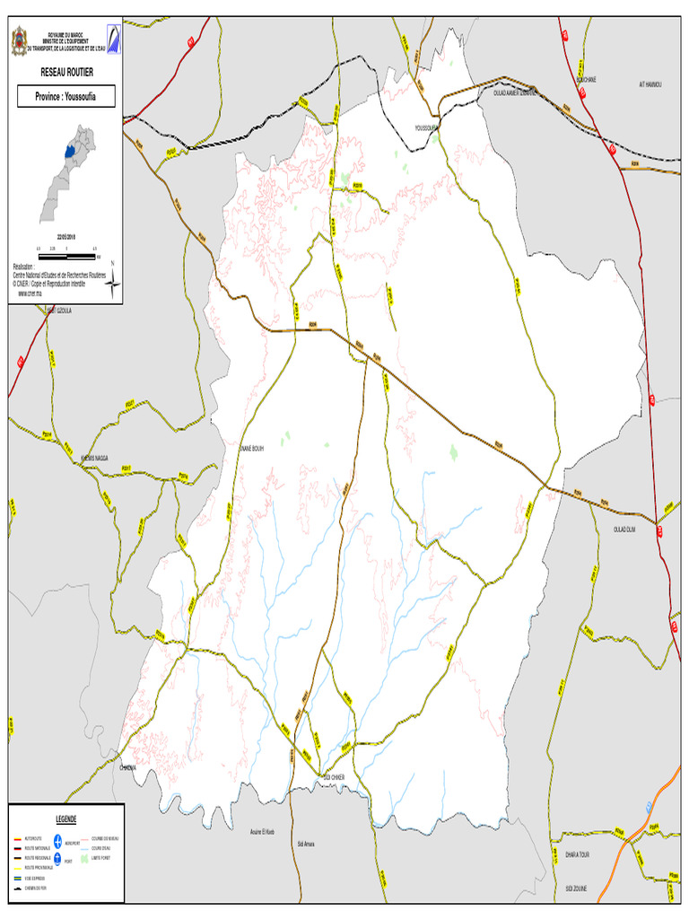 Infrastructure de la province de Youssoufia | PDF | Infrastructure de ...