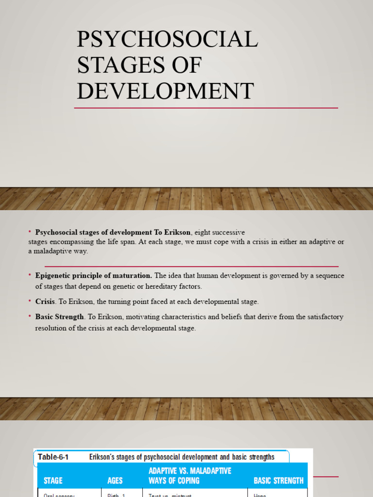 Psychosocial Stages of Development | PDF | Identity (Social Science ...