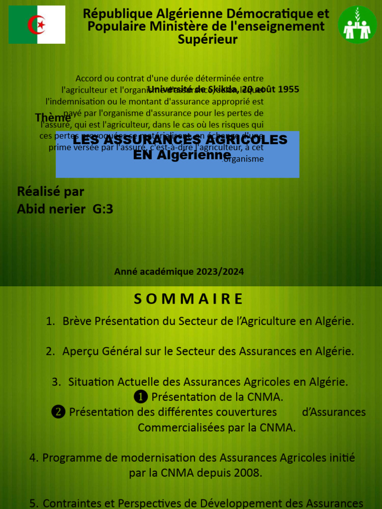 ذراسة الخاطر | PDF | Assurance | Risque