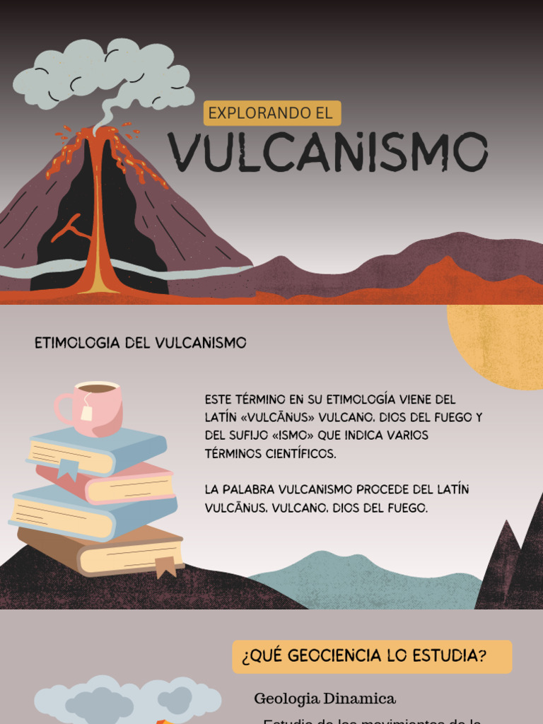 Exploring Volcanoes Earth Science Education Presentation Organic Semi ...