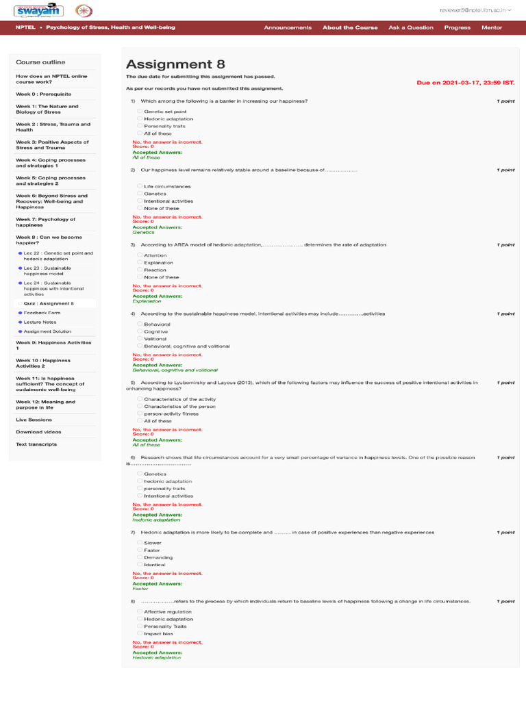 2021 Assignment 8 Pdf