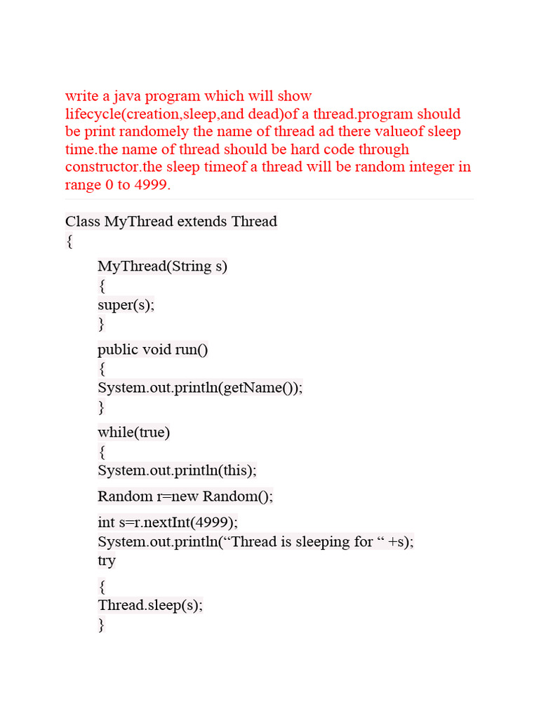 SLIP-13 Thread Life Cycle | PDF SLIP-13 Thread Life Cycle | PDF