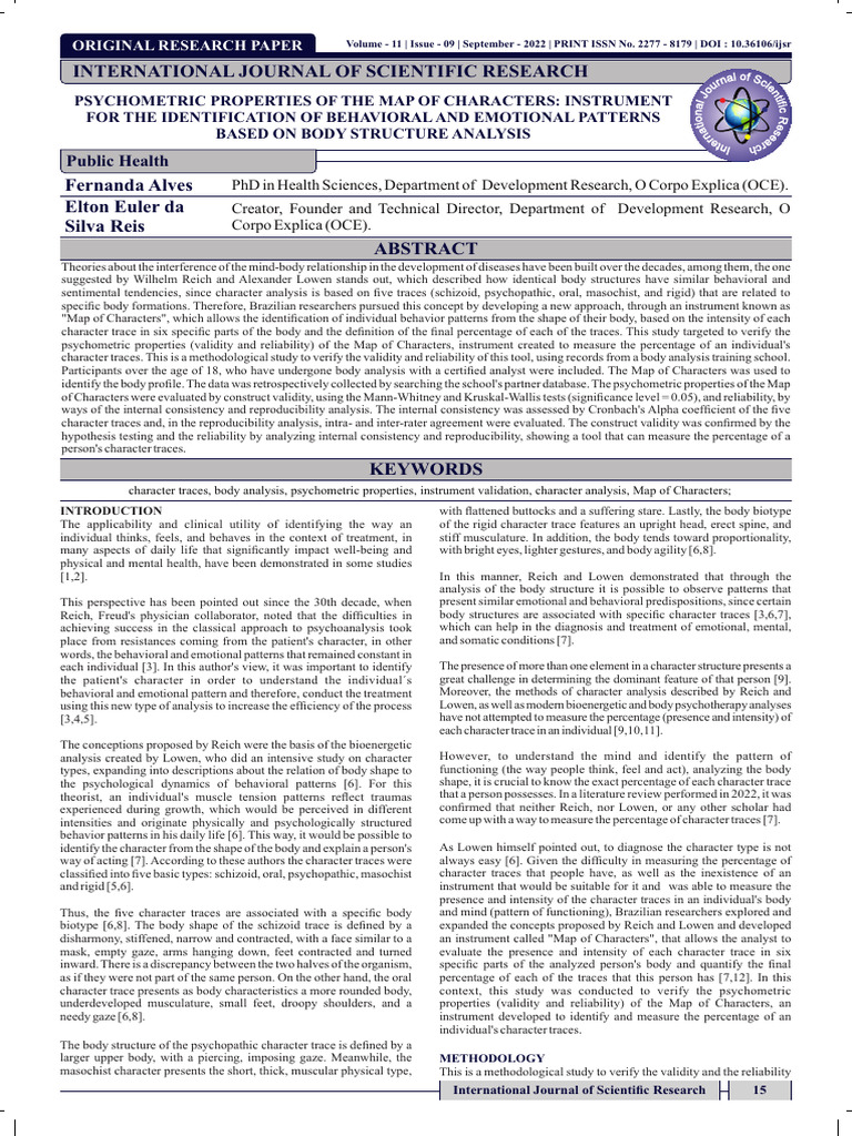 International Journal of Scientific Research: Public Health | PDF ...