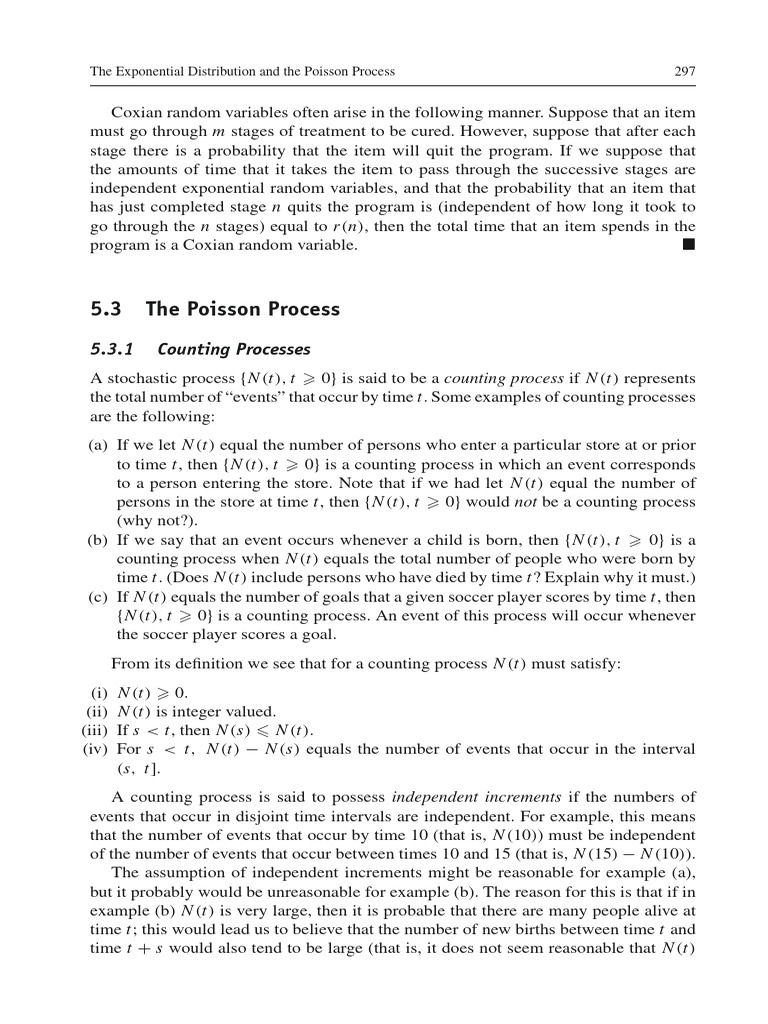ROSSIntroductiontoProbabilityModels PDFCORTADO | PDF | Poisson Distribution | Teaching Mathematics