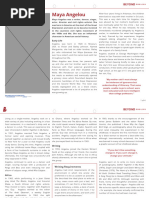 Maya Angelou Life Quiz | PDF | Maya Angelou