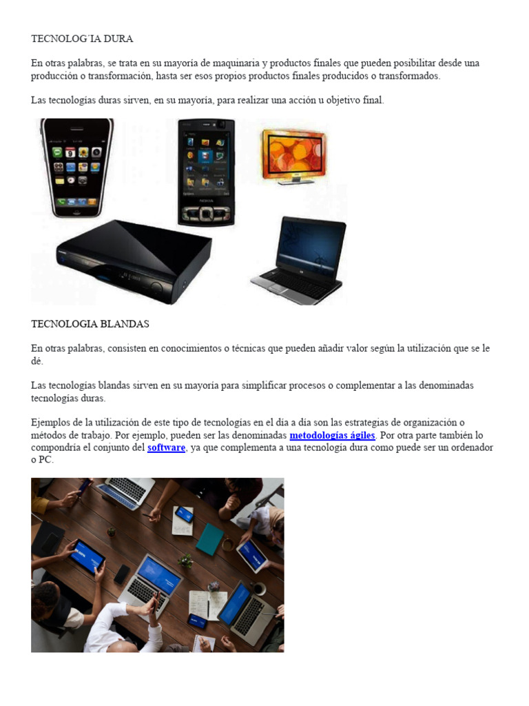 Tipos de Tecnologia | PDF | Ingeniería