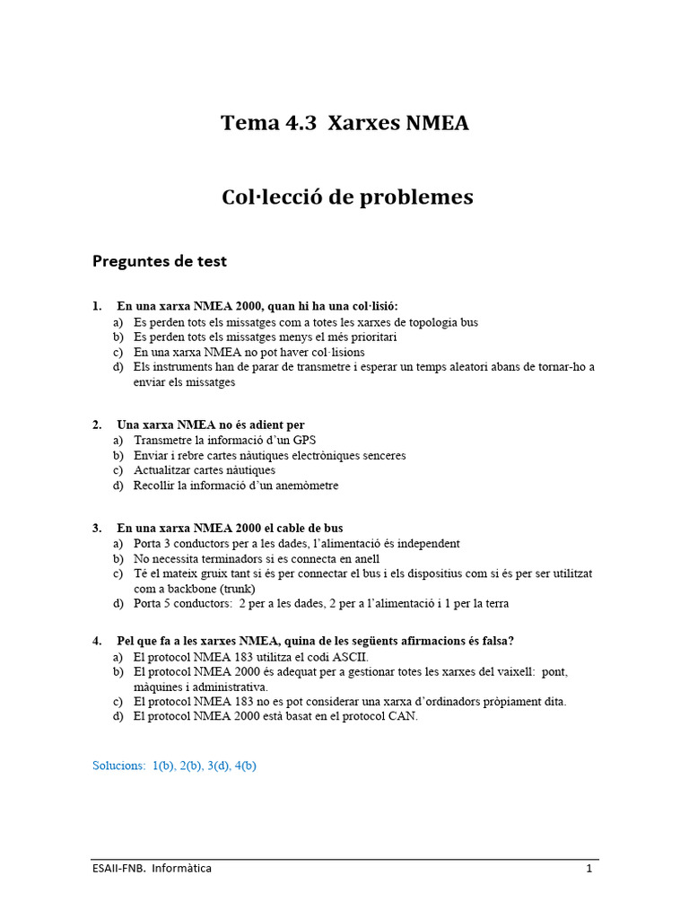 Colec Prob Tema 4.3 | PDF