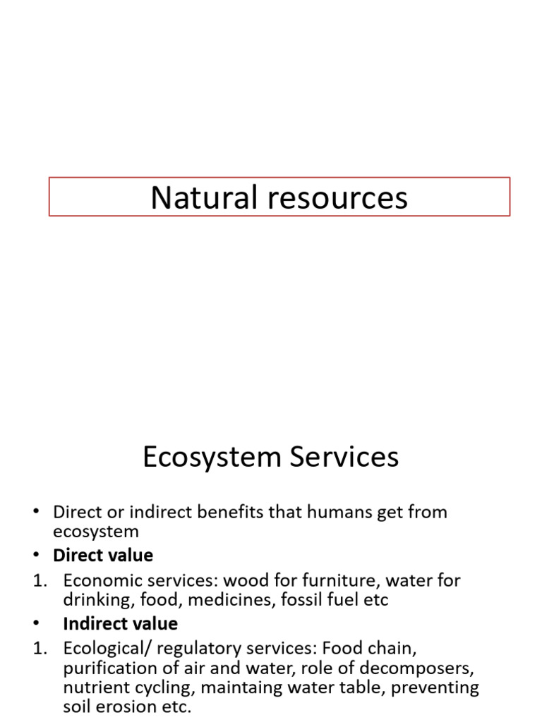 Natural resources | PDF | Nuclear Power | Solar Energy