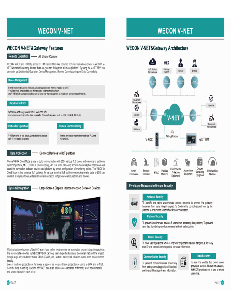 WECON V-BOX Catalogo General Rev1 | PDF