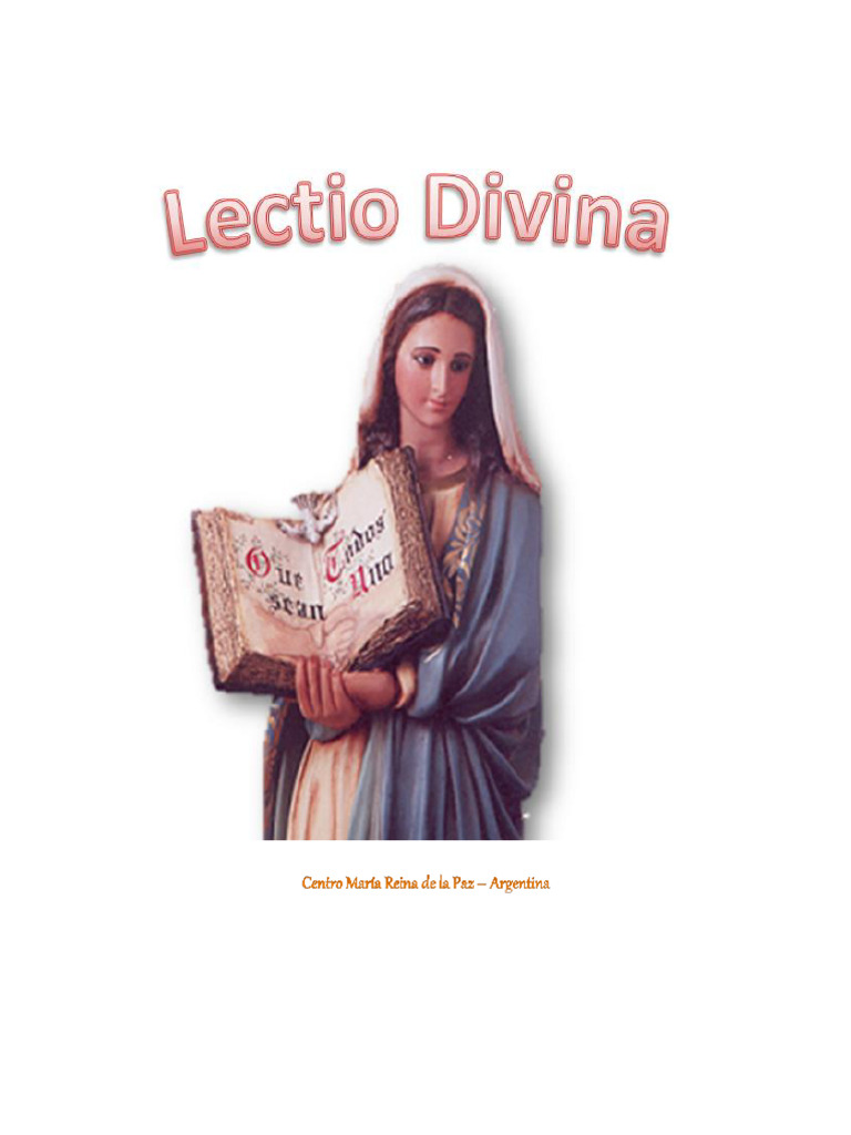 Lectio Divina | Descargar gratis PDF | Lectio Divina | María, madre de ...