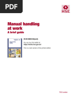 MAC Tool Manual Handling Assessment Charts Indg383 | PDF | Safety