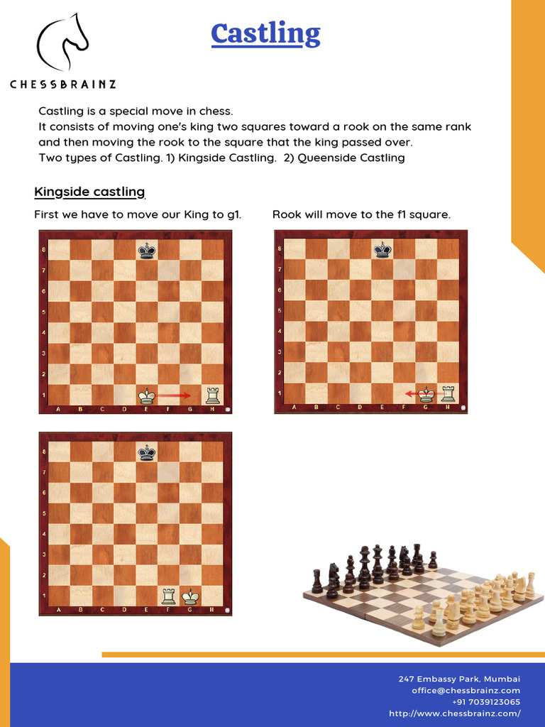 Castling | PDF | Chess | Board Games